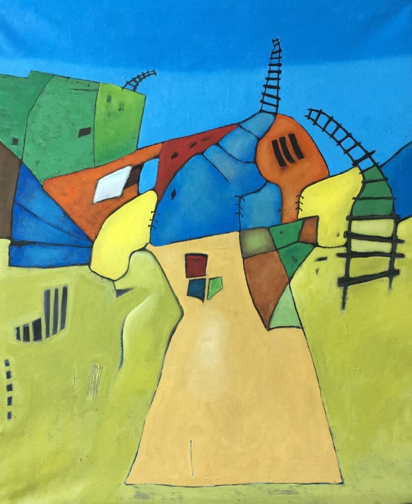 Jorge Crispo – Construcción #4 – VENDIDA | Juana de Arte