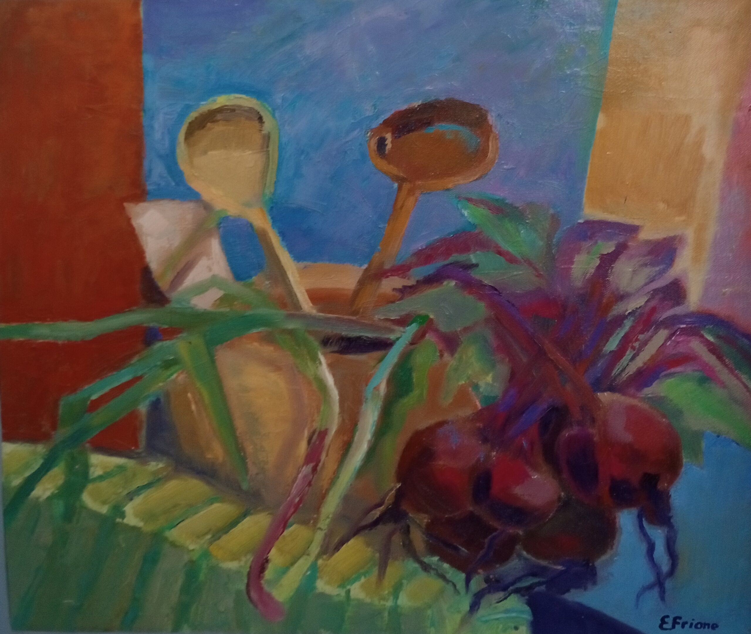 Elisa Frione – Preparando la cena | Juana de Arte